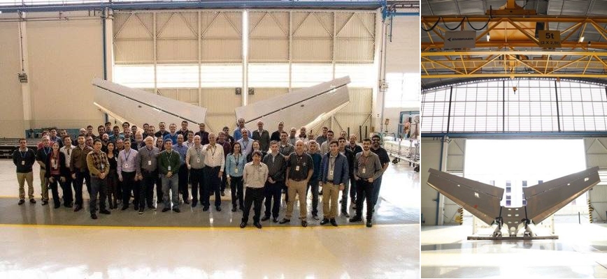 Embraer finaliza el primer estabilizador horizontal para el E175-E2