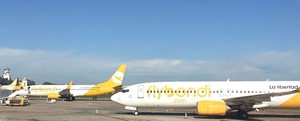 Flybondi autorizada para volar a Brasil