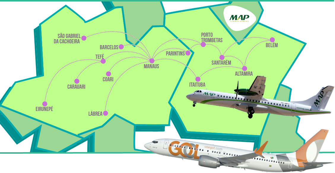MAP Linhas Aéreas amplía servicios