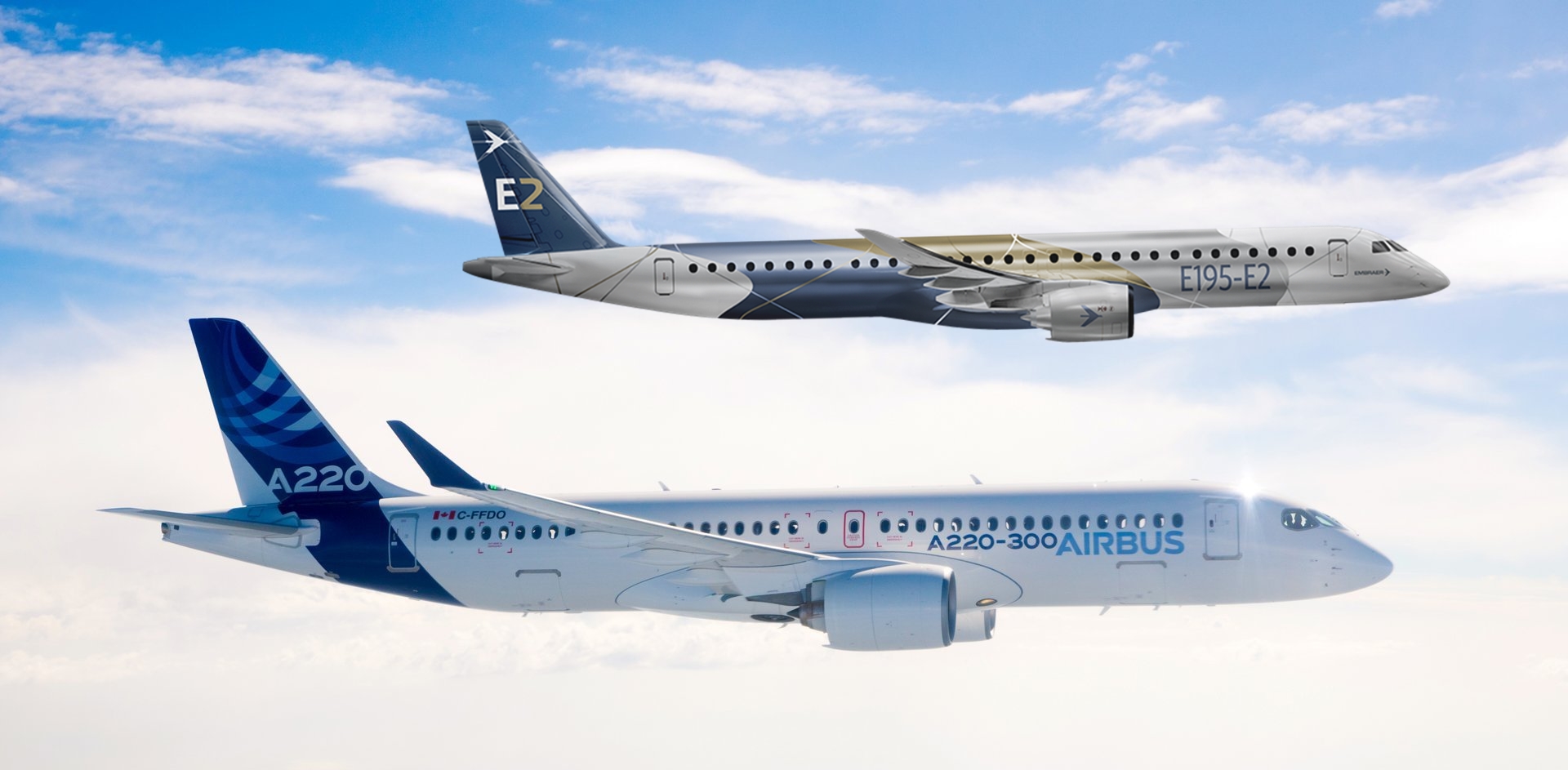 FAA emite AD seguridad en E-Jets/A220