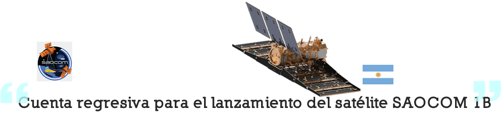 Lanzamiento SAOCOM 1B Argentina