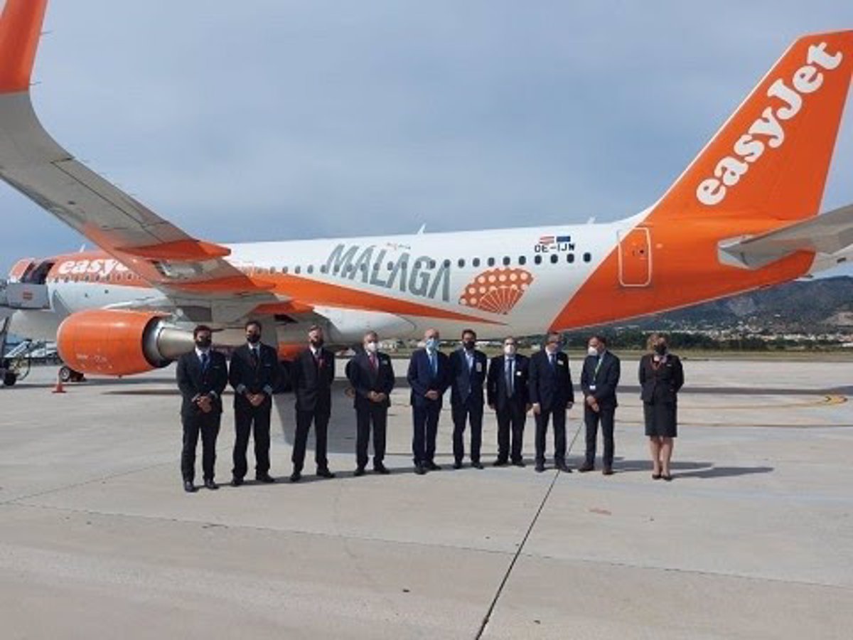 EasyJet inaugura base Málaga