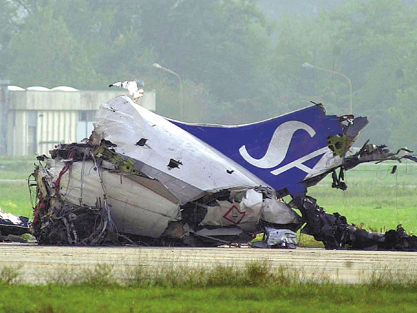 20º accidente SAS SK686 en Milan