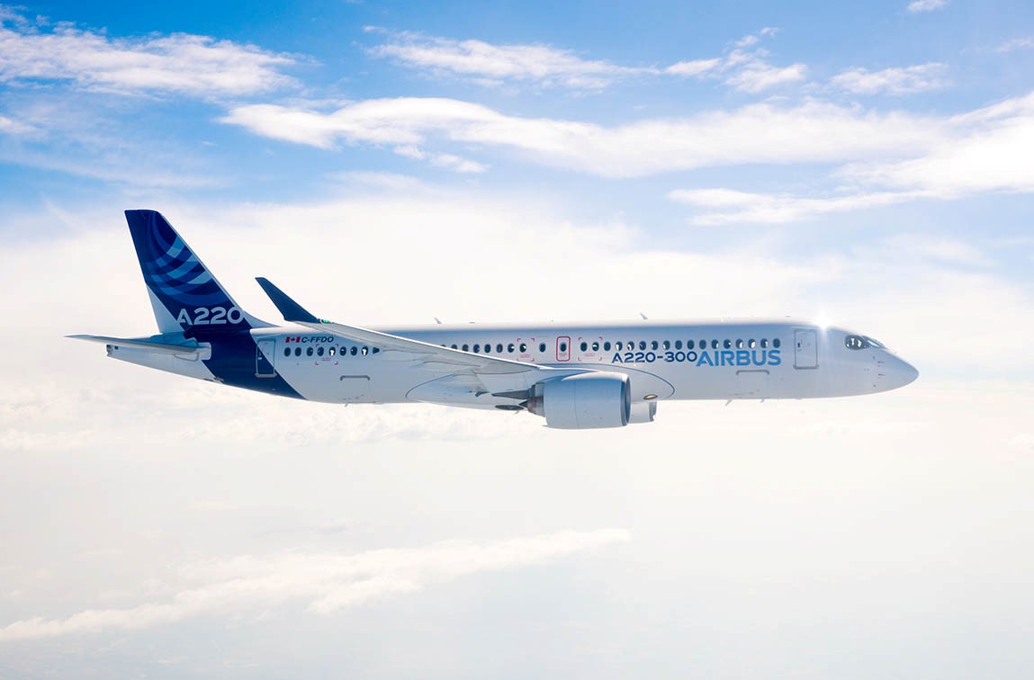 Airbus busca certificación A220 en China
