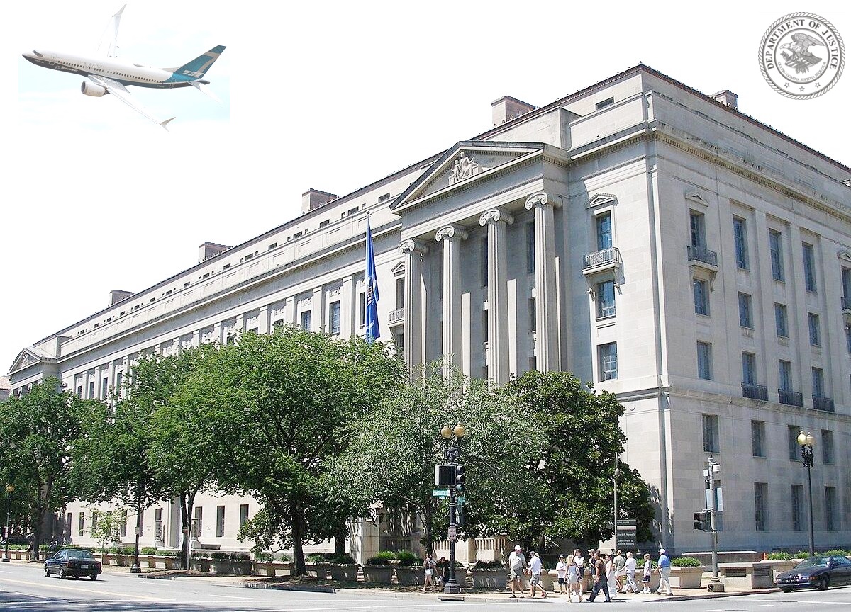 Boeing acuerdo USDOJ por 737 MAX