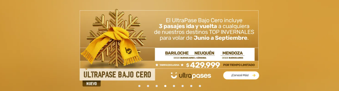 Flybondi promoción Bajo Cero