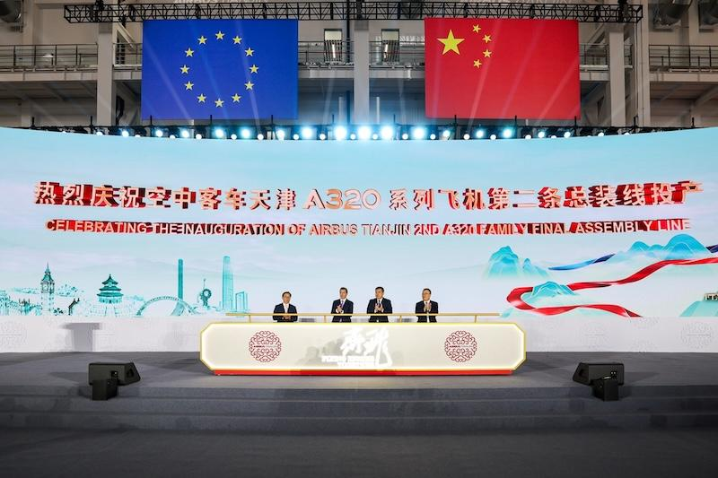Airbus inaugura 2º FAL China