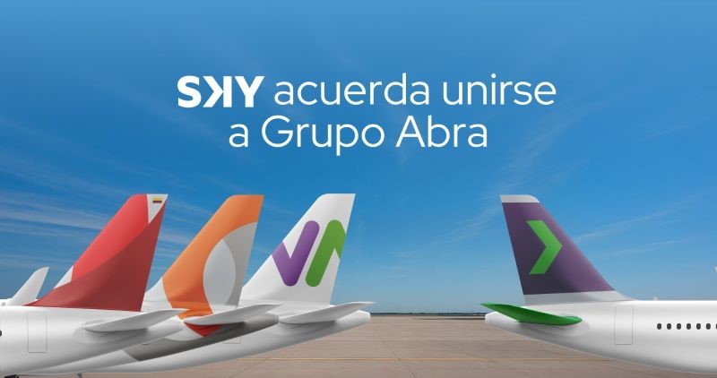 SKY Airline integrará a ABRA Group