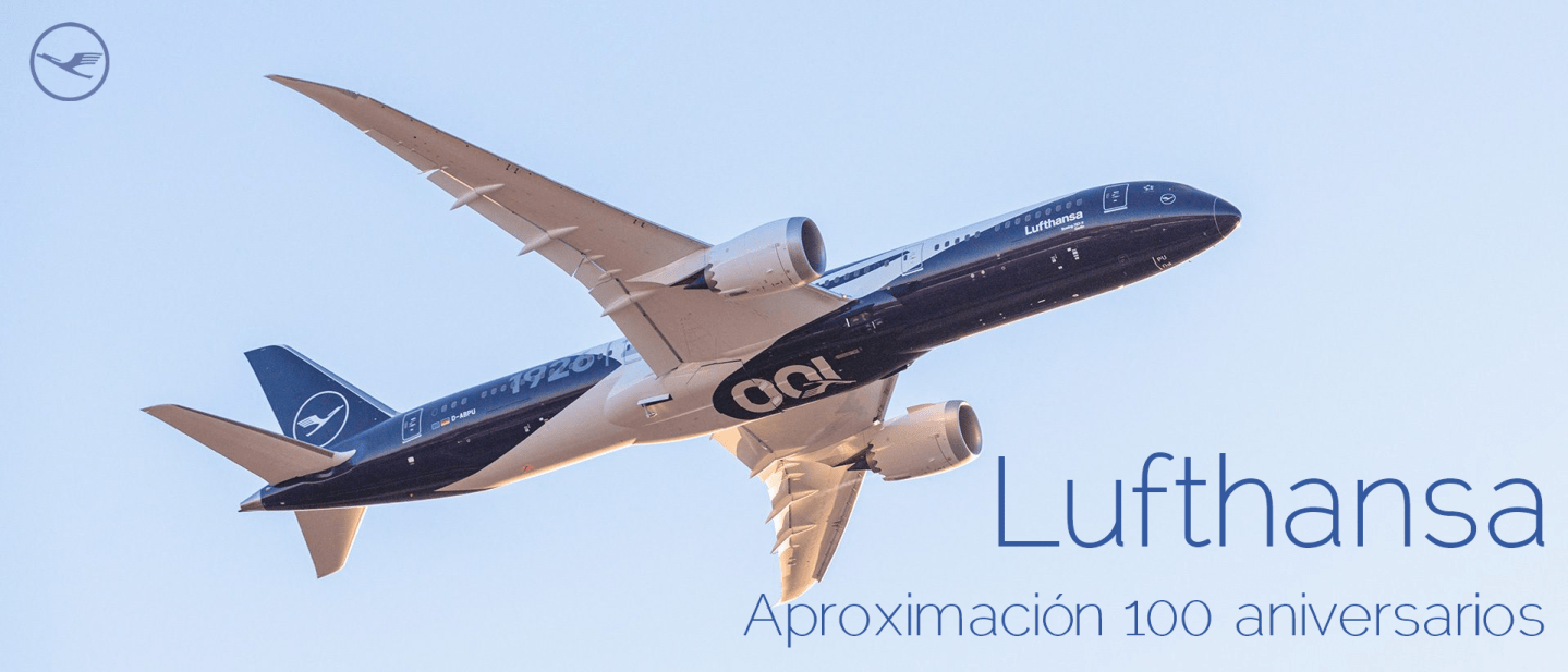 Lufthansa 100º special livery