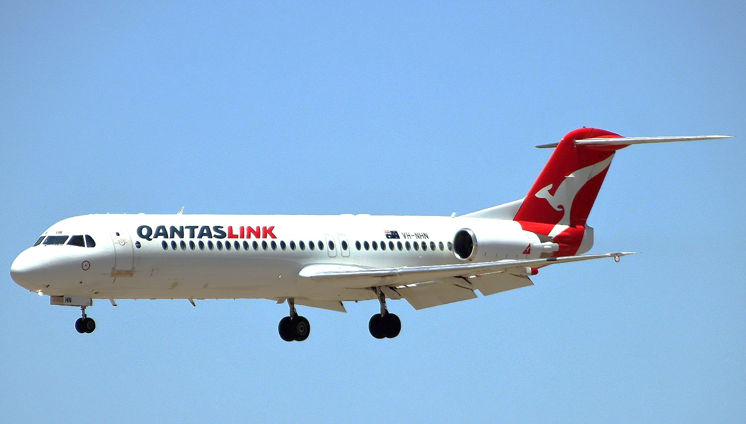 QantasLink retira flota Fokker 100