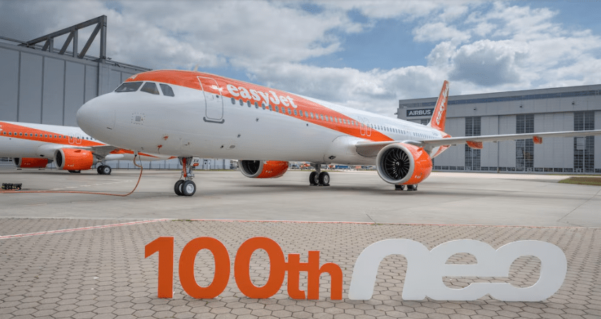 EasyJet recibe 100º A320neo
